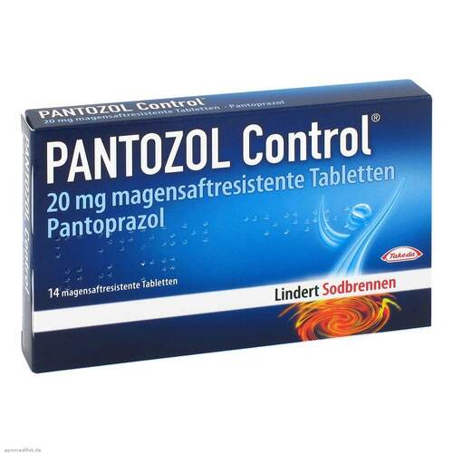 Pantozol Control 20 mg magensaftresistent Tabletten bei APONEO kaufen