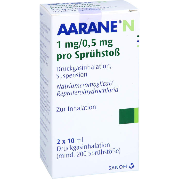 Aarane N Dosieraerosol 2X10 ml auf E-Rezept kaufen | APONEO