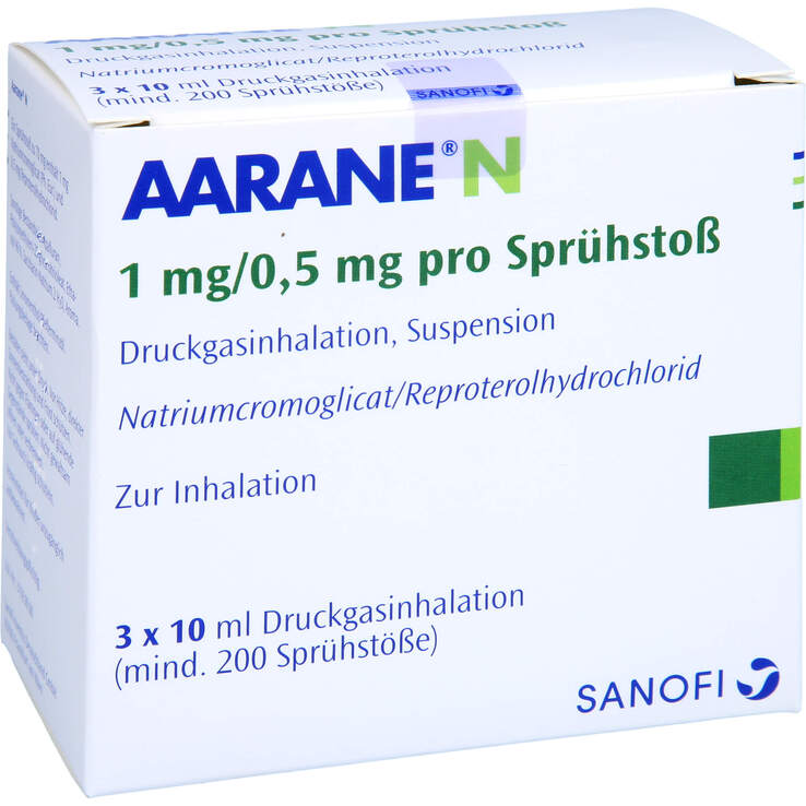 Aarane N Dosieraerosol 3X10 ml auf E-Rezept kaufen | APONEO