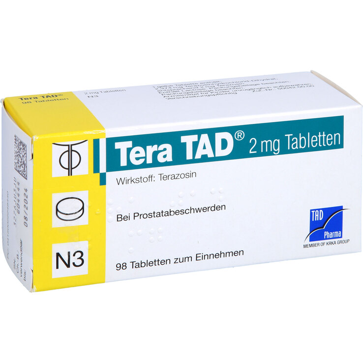 Tera TAD 2 mg Tabletten 98 St auf E-Rezept kaufen | APONEO