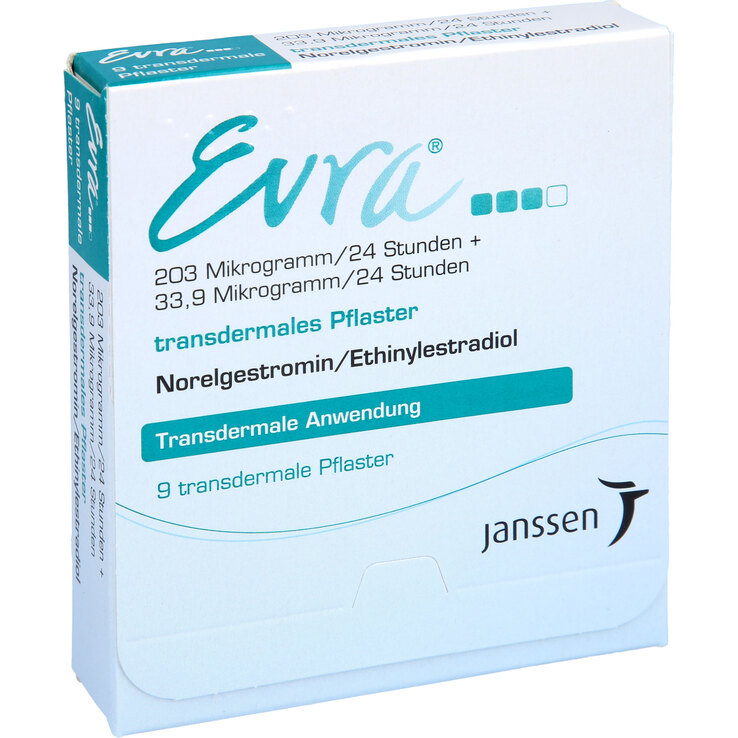 Evra transdermales Pflaster 9 St auf E-Rezept kaufen | APONEO