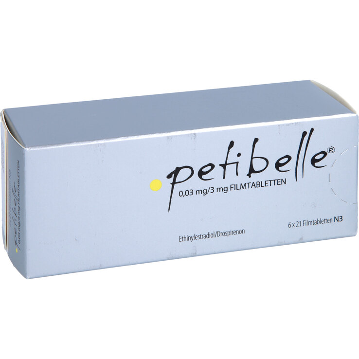 Petibelle 0,03mg / 3mg Filmtabletten 6X21 St auf E-Rezept kaufen | APONEO