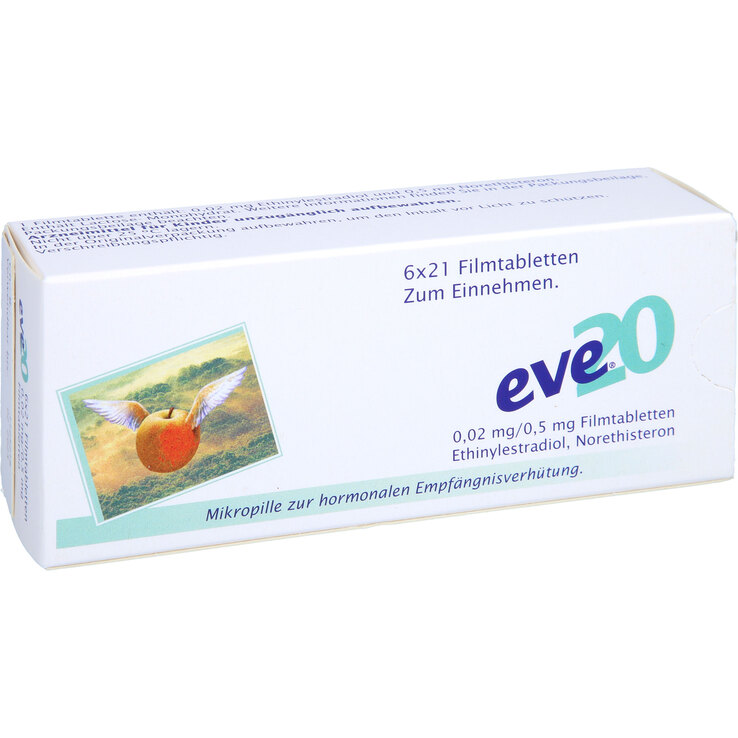 Eve 20 Filmtabletten 6X21 St auf E-Rezept kaufen | APONEO