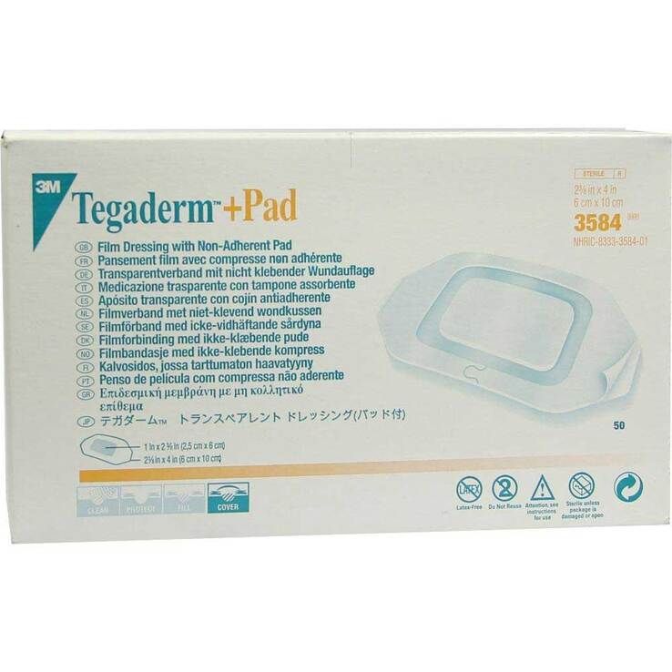 Tegaderm 3M Plus Pad 6x10cm Fertigverband 3584 50 St bei APONEO kaufen