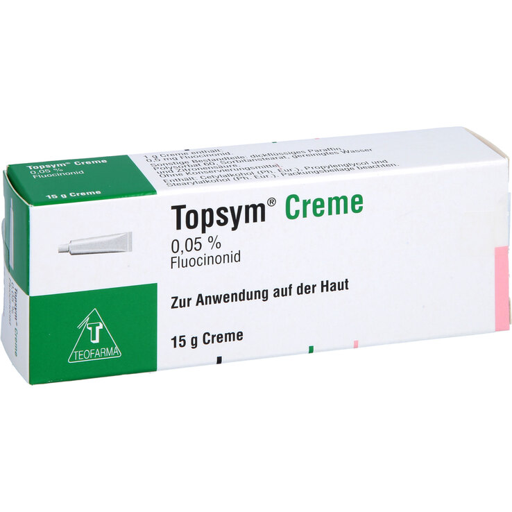 Topsym Creme 15 g auf E-Rezept kaufen | APONEO