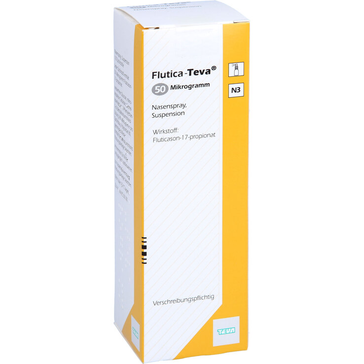 Flutica Teva 50 Mikrogramm N 1 St auf E-Rezept kaufen | APONEO