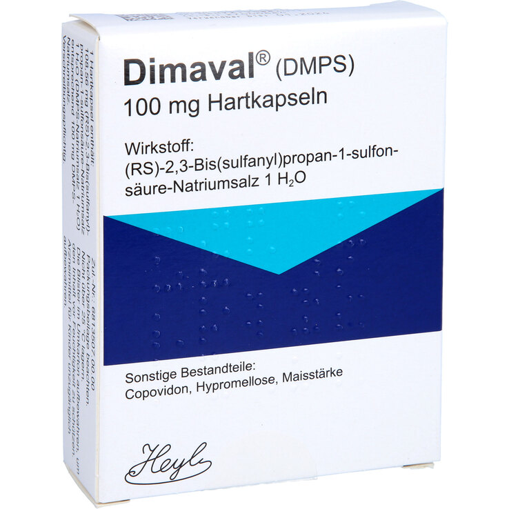 Dimaval Dmps 100 mg Hartkaps 20 St auf E-Rezept kaufen | APONEO