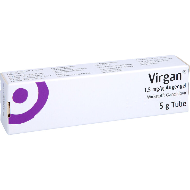 Virgan 1,5 mg / g Augengel 5 g auf E-Rezept kaufen | APONEO