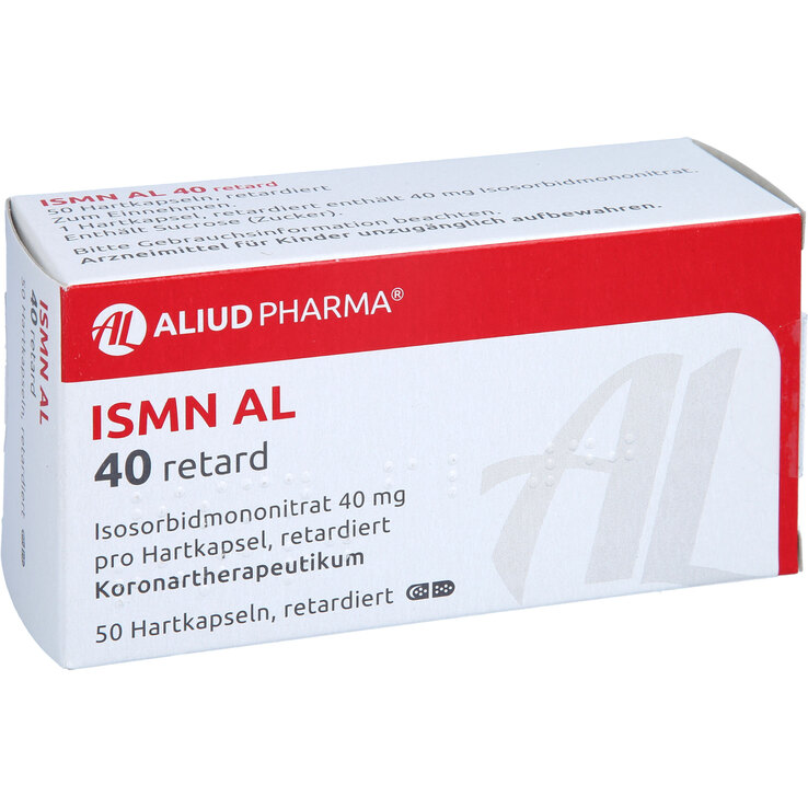 ISMN AL 40 retard Kapseln 50 St auf E-Rezept kaufen | APONEO