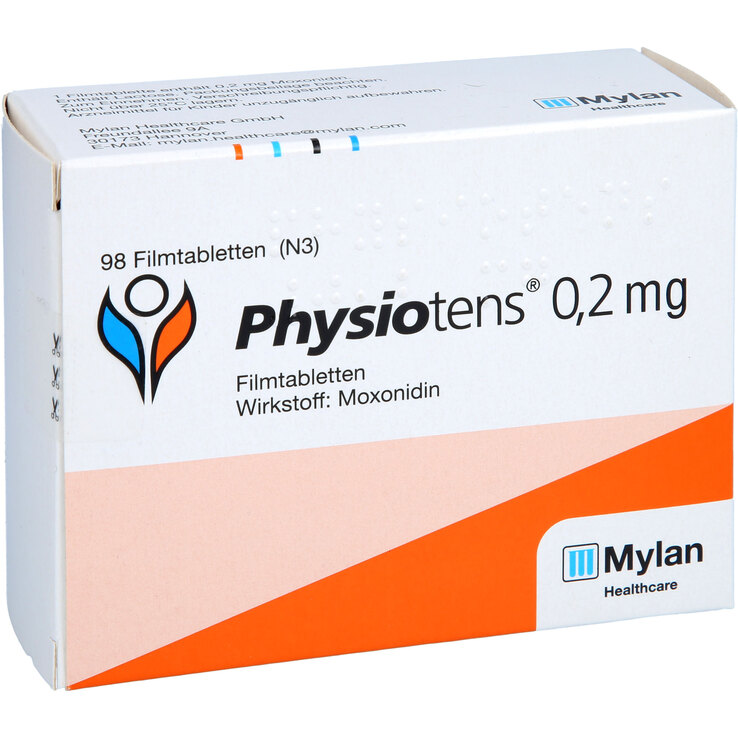 Physiotens 0,2 mg Filmtabletten 98 St auf E-Rezept kaufen | APONEO