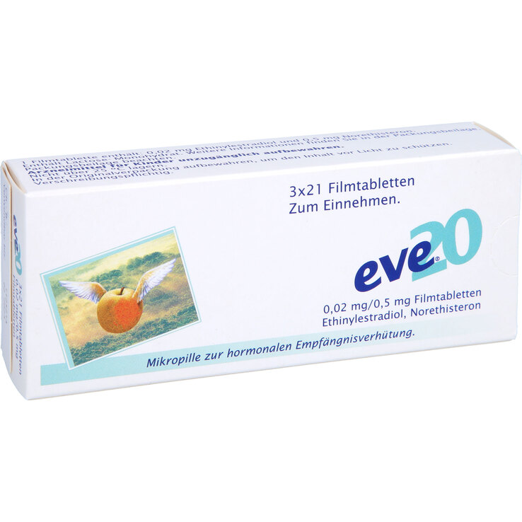 Eve 20 Filmtabletten 63 St auf E-Rezept kaufen | APONEO