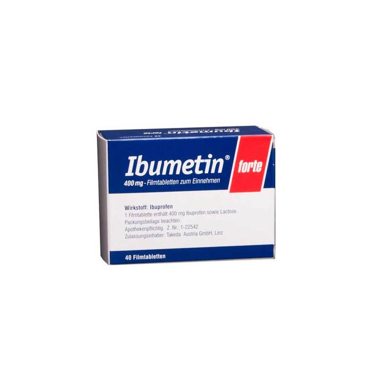 Ibumetin forte 400mg AT 2459777 40 St bei APONEO kaufen