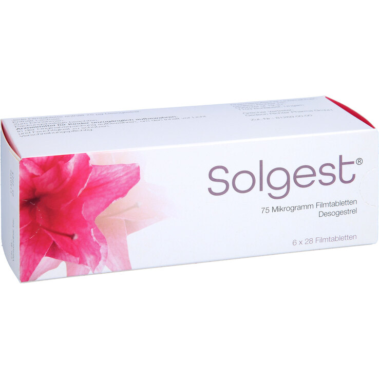 Solgest 75 Mikrogramm Filmtabletten 168 St auf E-Rezept kaufen | APONEO