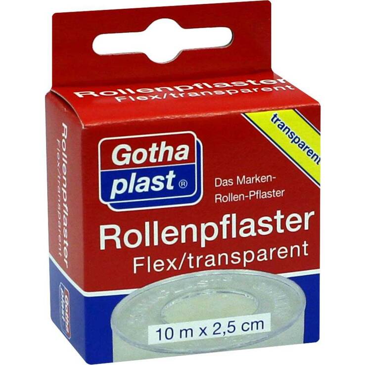 Gothaplast Rollenpflaster Flex trp.2,5 cm x 10 m 1 St bei APONEO kaufen