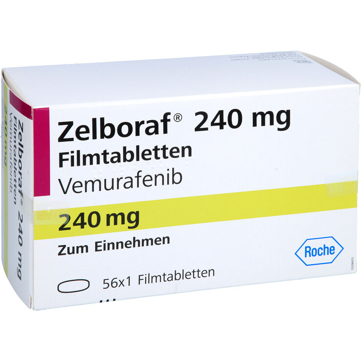 Zelboraf 240 mg Filmtabletten 56 St auf E-Rezept kaufen | APONEO