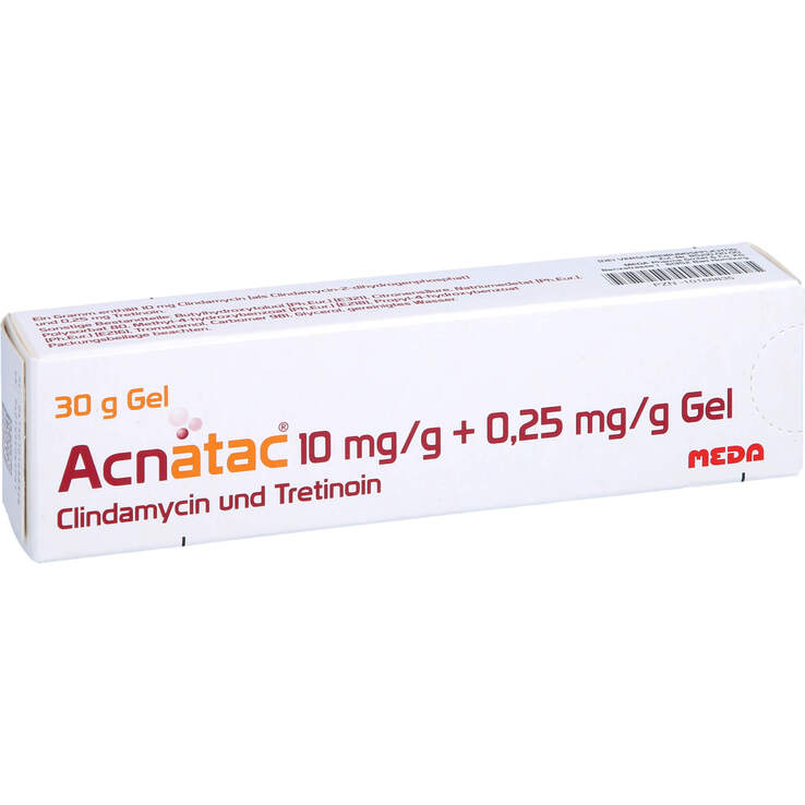 Acnatac 10 mg / g + 0,25 mg / g Gel 30 g auf E-Rezept kaufen | APONEO