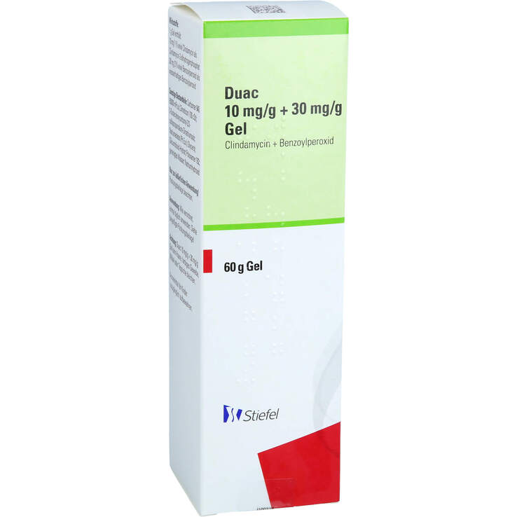 Duac 10 mg / g + 30 mg / g Gel 60 g auf E-Rezept kaufen | APONEO