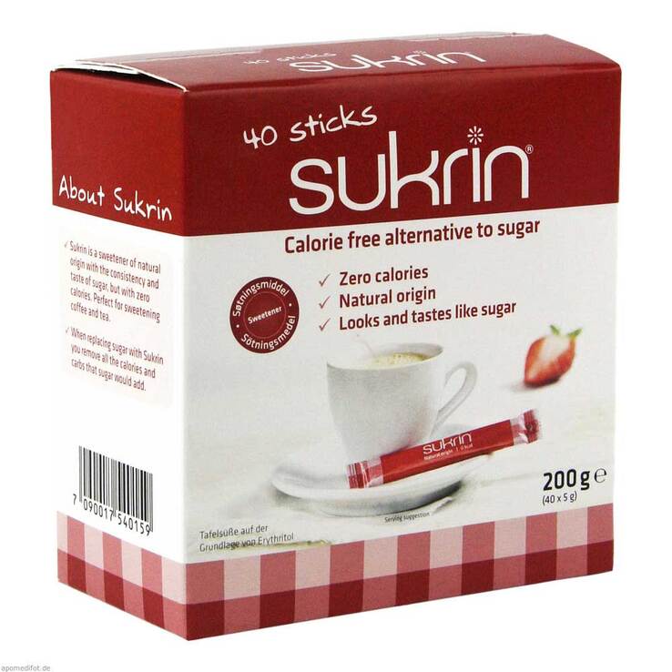 Sukrin Sticks Box 40X5 g bei APONEO kaufen