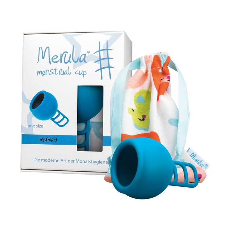 Merula Menstrual Cup mermaid blau 1 St bei APONEO kaufen