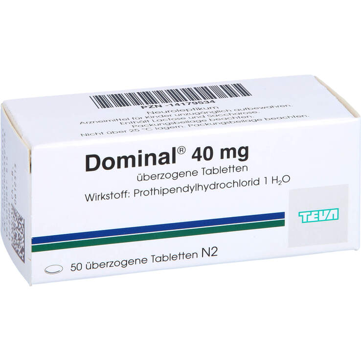 Dominal 40 mg überzogene Tabletten 50 St auf E-Rezept kaufen | APONEO