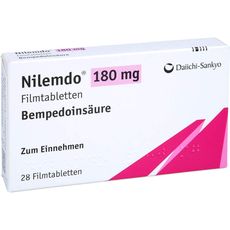 Nilemdo 180 mg Filmtabletten 28 St auf E-Rezept kaufen | APONEO