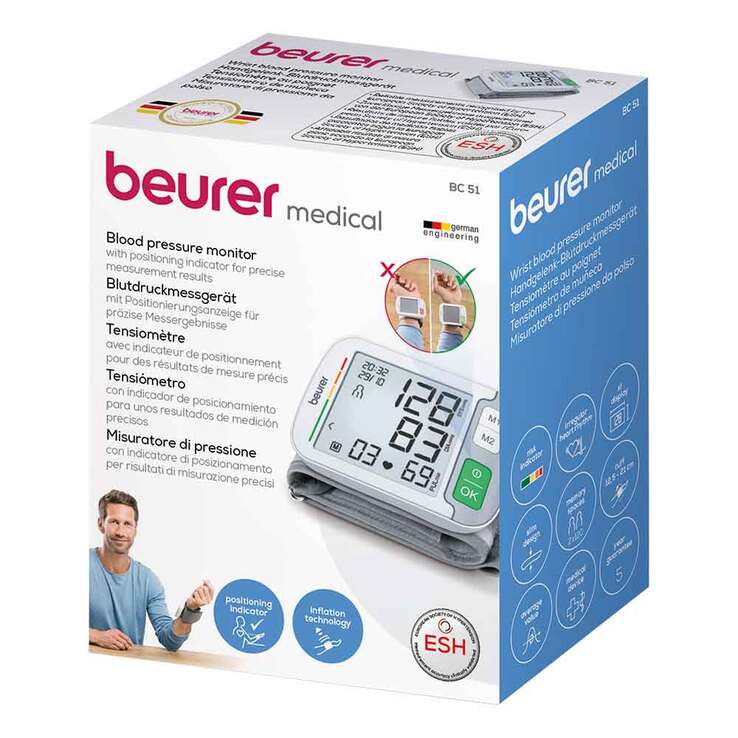 Beurer BC51 Handgelenk Blutdruckmessgerät 1 St bei APONEO kaufen