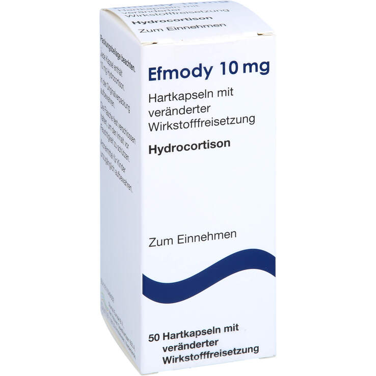 Efmody 10 mg Hartkapseln mit veränd.Wirkst.-Freis. 50 St auf E-Rezept ...
