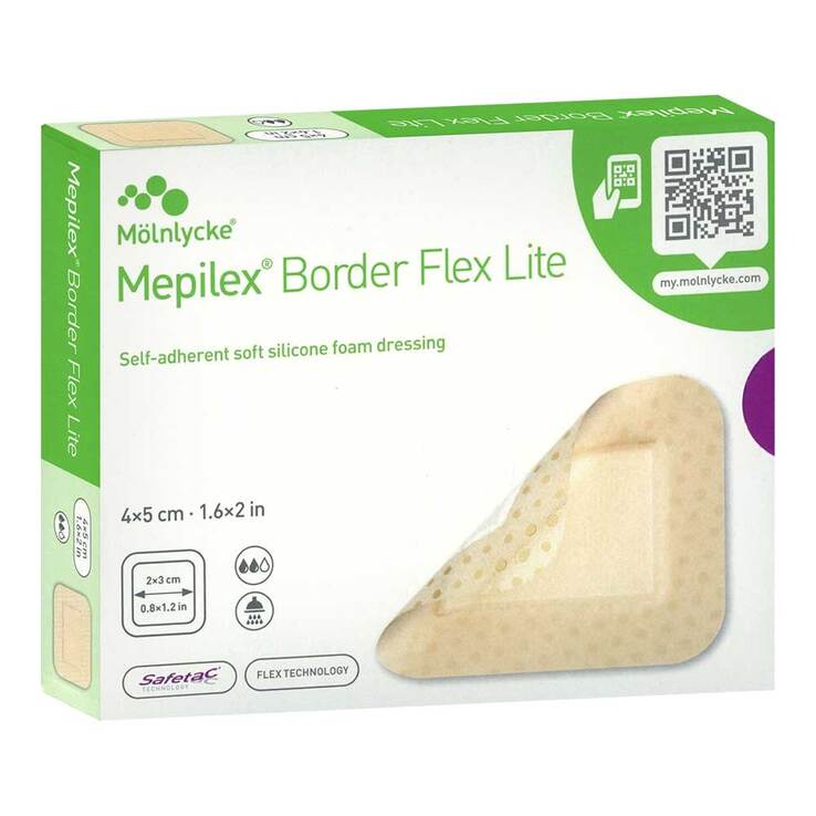 Mepilex Border Flex Lite Schaumverband 4x5 cm 10 St bei APONEO kaufen