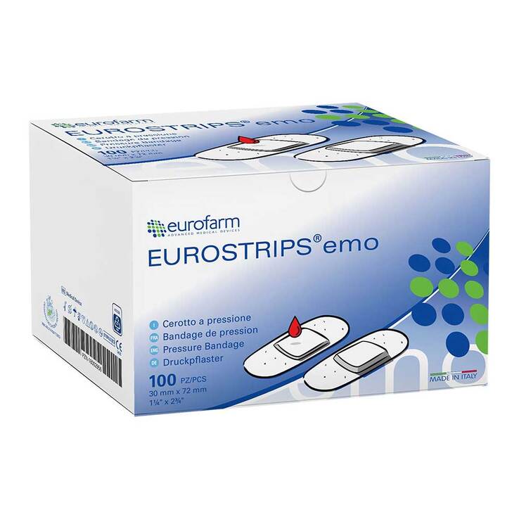 Eurostrips emo Pflaster 3x7,2 cm steril 100 St bei APONEO kaufen