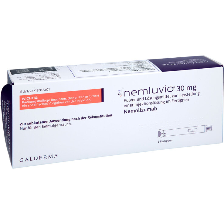 Nemluvio 30 mg Pulver und LM z.H.einer Injektionslösung Fertigpen 1 St ...